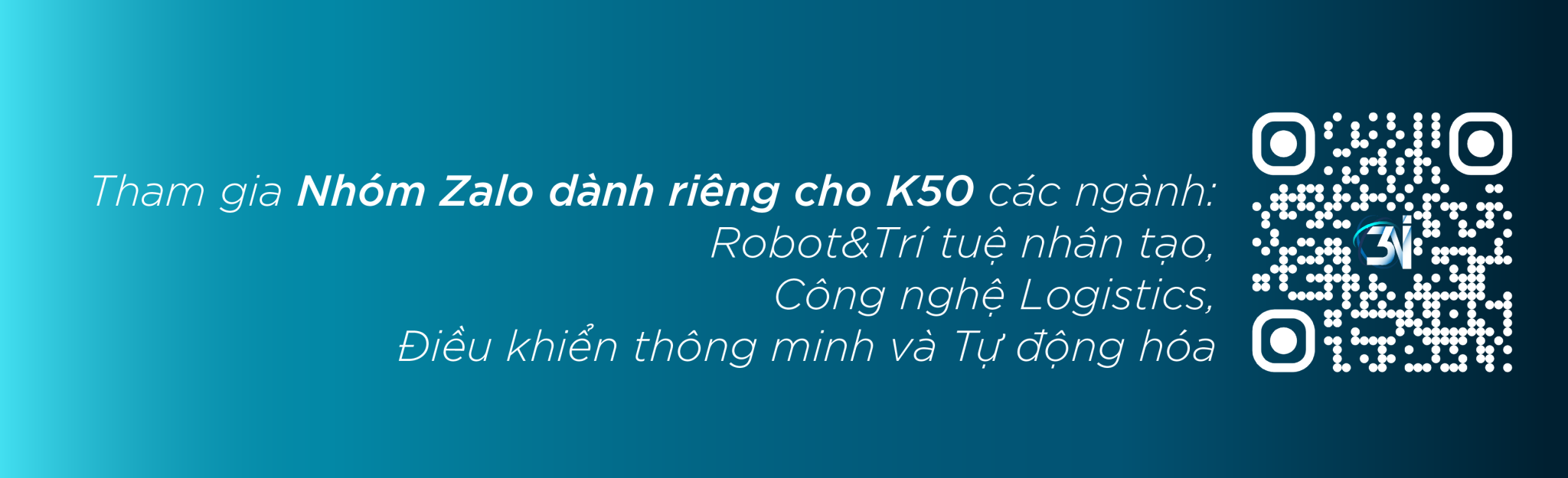 Ngành Robot và Trí tuệ nhân tạo – 3ITech